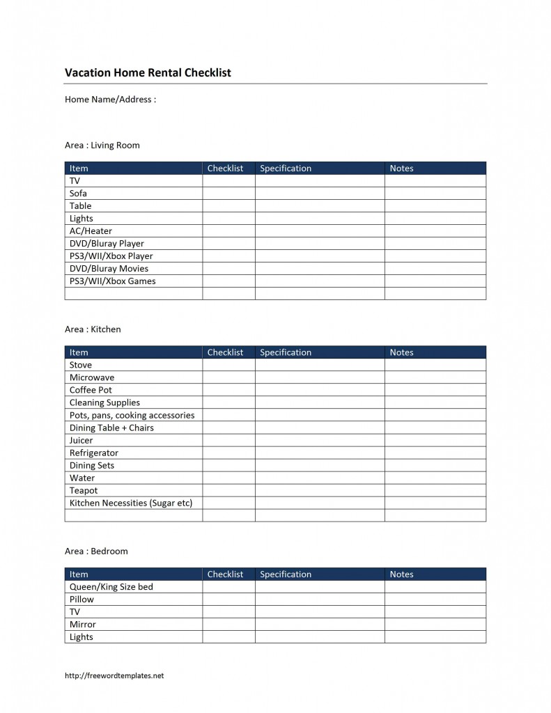 Home Checklist Archives WORDTEMPLATES