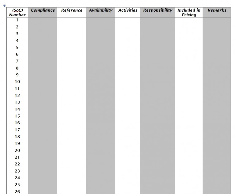 Statement of Compliance Template - WORDTEMPLATES.net