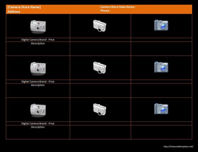 4 Useful Price List Templates for Selling Electronic Devices and Gadgets